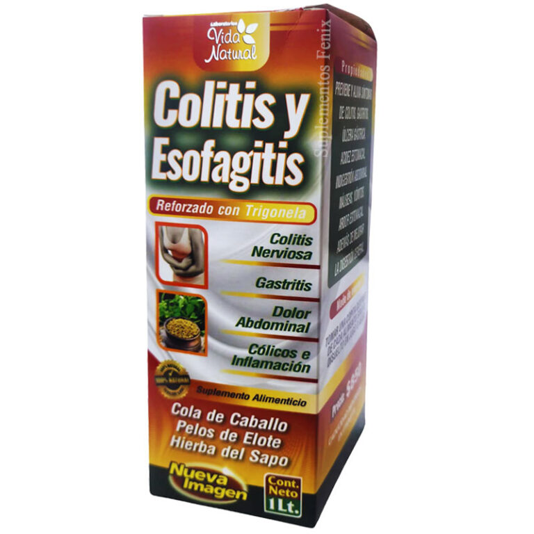 Tonico colitis y esofagitis Vida Natural - Suplementos Fenix